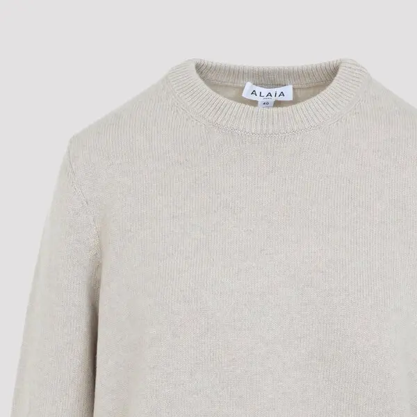Alaïa Highneck Jumper - Multicolor