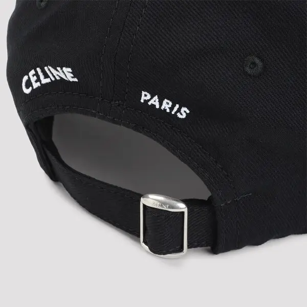 Celine Triomphe Cap - Black