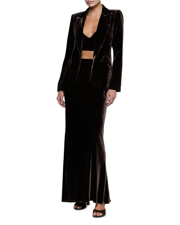 L'Agence Chamberlain Velvet Blazer