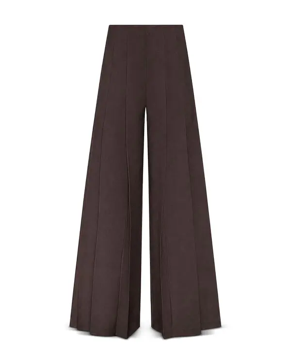 L'Agence Nova Pleated Wide Leg Pants