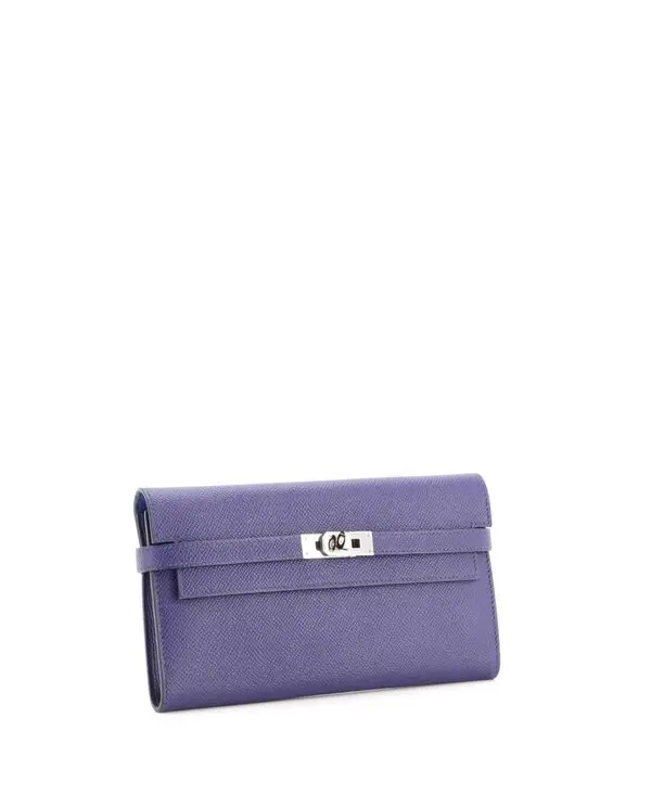 Hermès Long Kelly Verso Epsom Leather Wallet