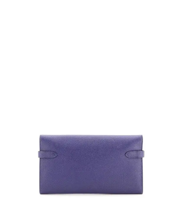 Hermès Long Kelly Verso Epsom Leather Wallet