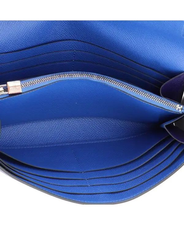 Hermès Long Kelly Verso Epsom Leather Wallet