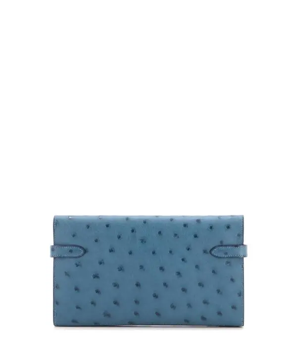 Hermès Long Kelly Ostrich Wallet