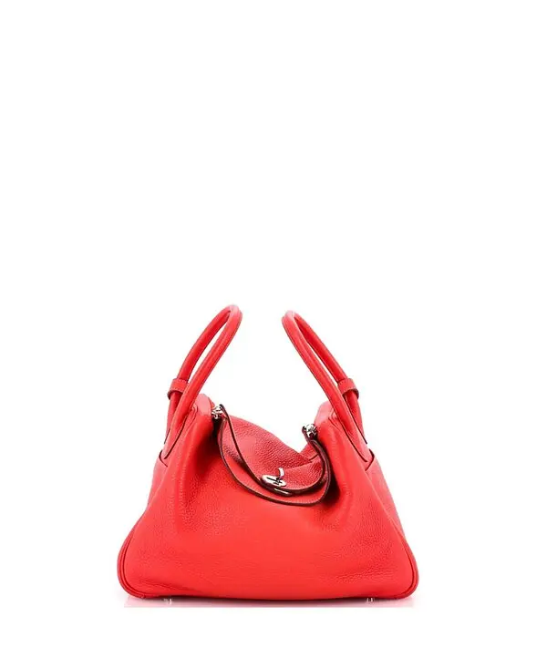 Hermès 30 Lindy Bag Clemence - Red