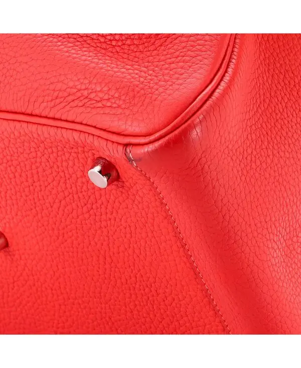 Hermès 30 Lindy Bag Clemence - Red