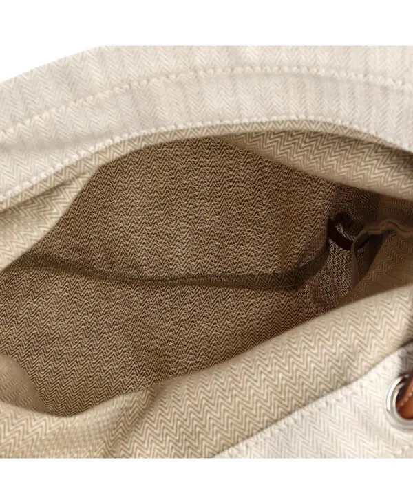 Hermès Mm Aline Bag Toile - Neutral