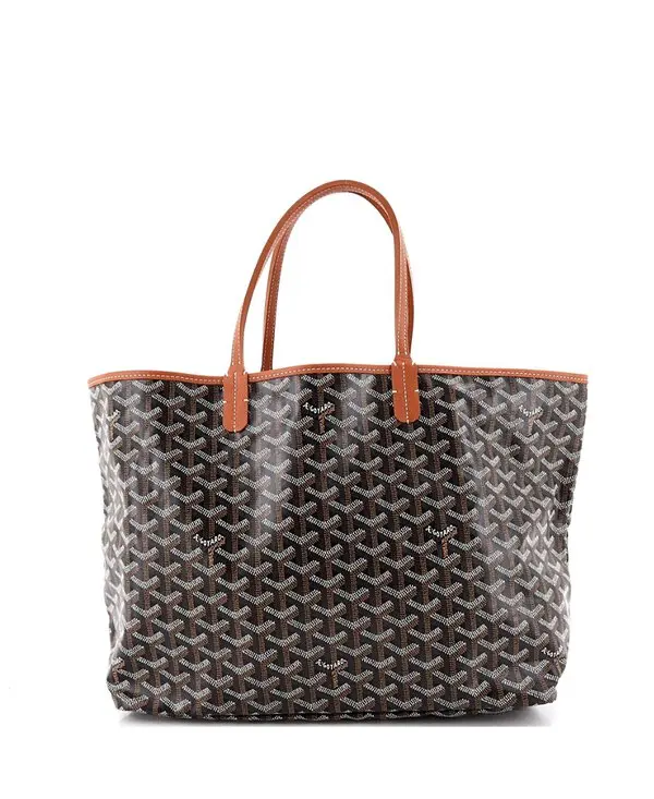 Goyard Pm Saint Louis Tote Coated Canvas - Brown