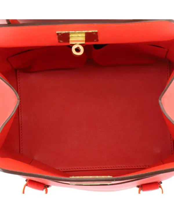 Hermès Toolbox Leather Convertible Bag