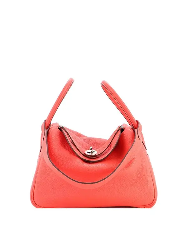 Hermès 26 Lindy Bag Clemence - Red