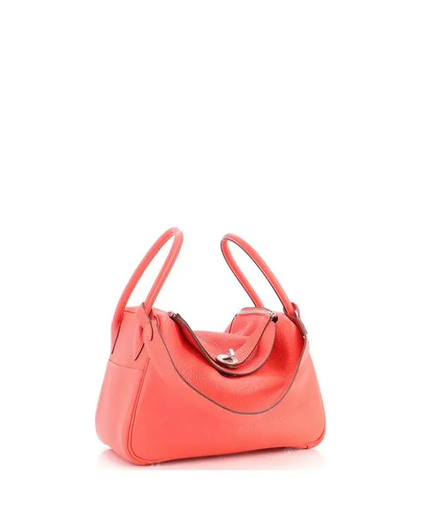 Hermès 26 Lindy Bag Clemence - Red
