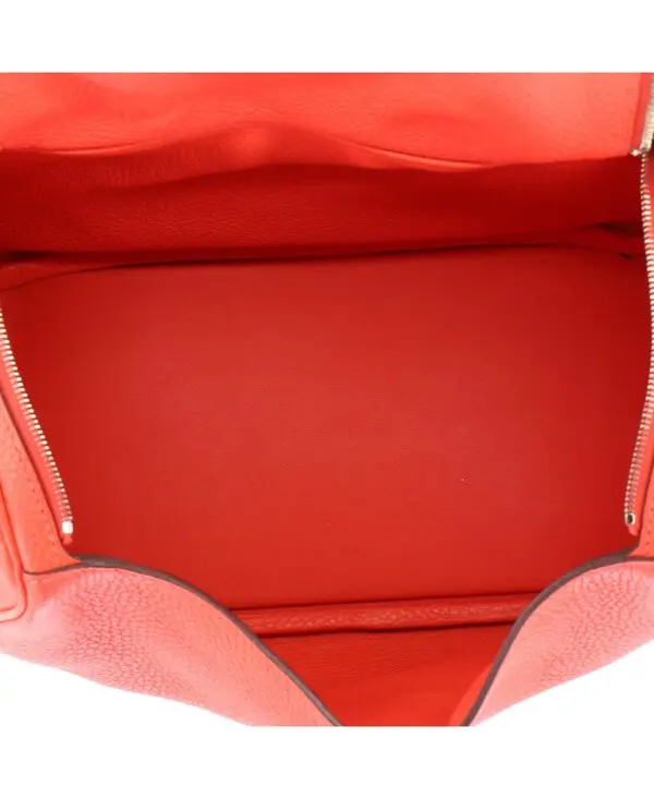 Hermès 26 Lindy Bag Clemence - Red
