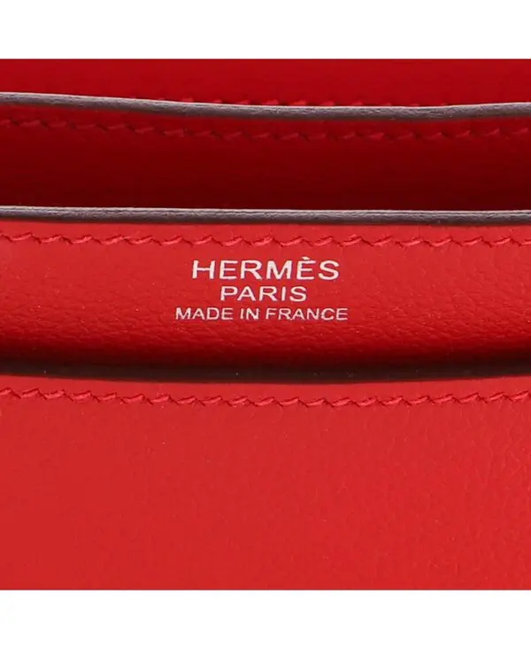 Hermès 20 02 Evercolor Leather Shoulder Bag