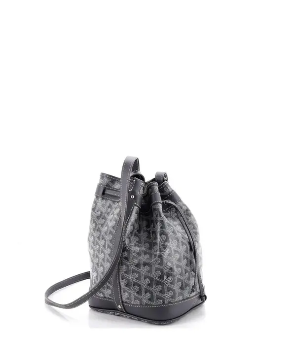 Goyard Pm Petit Flot Bucket Bag Coated Canvas