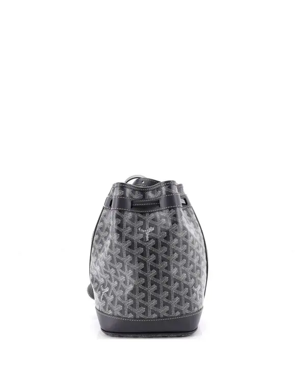 Goyard Pm Petit Flot Bucket Bag Coated Canvas