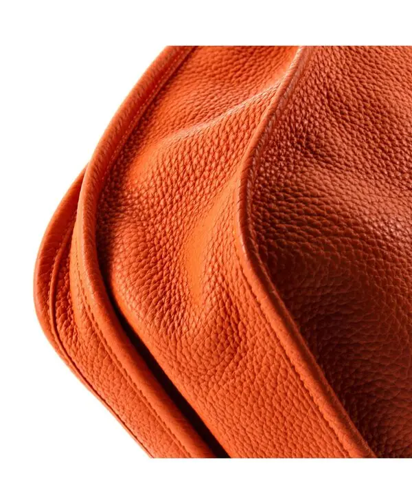 Hermès Gm Evelyne Iii Leather Crossbody - Orange