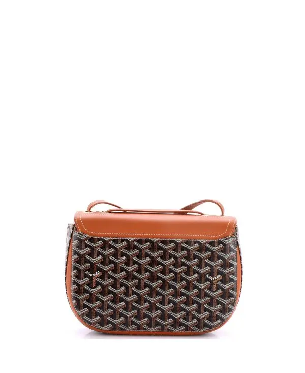 Goyard 233 Bag Coated Canvas And Leather