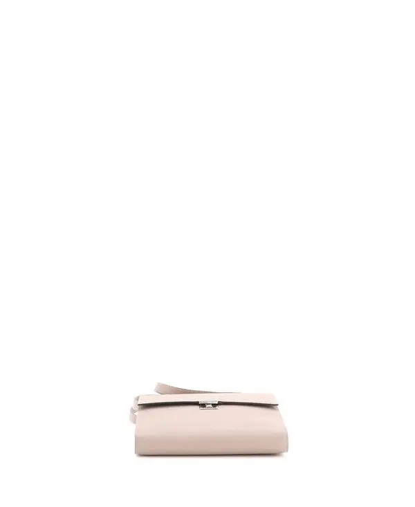 Hermès 16 Clic Epsom Leather Wallet On Strap