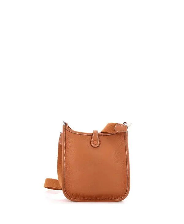 Hermès Evelyne Leather Crossbody - Brown