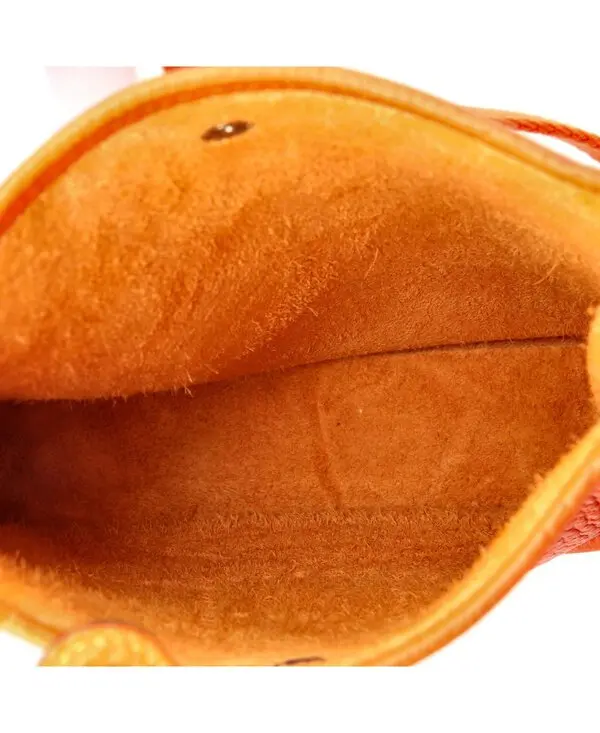Hermès Evelyne Tpm Clemence Leather Crossbody Bag - Orange