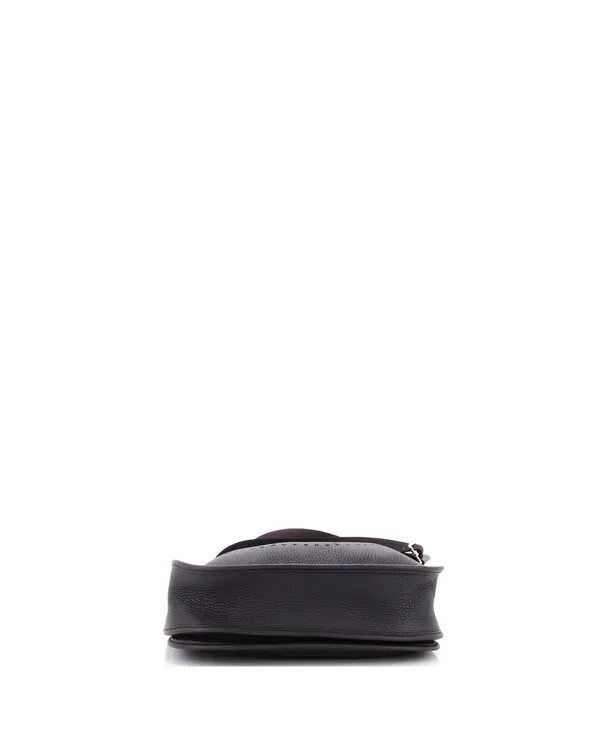 Hermès Pm Evelyne Bag Gen Iii Clemence - Black