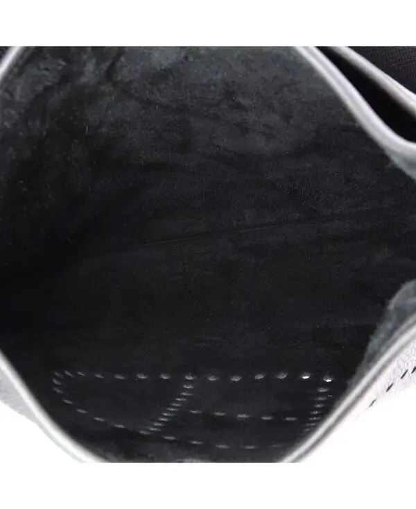 Hermès Pm Evelyne Bag Gen Iii Clemence - Black