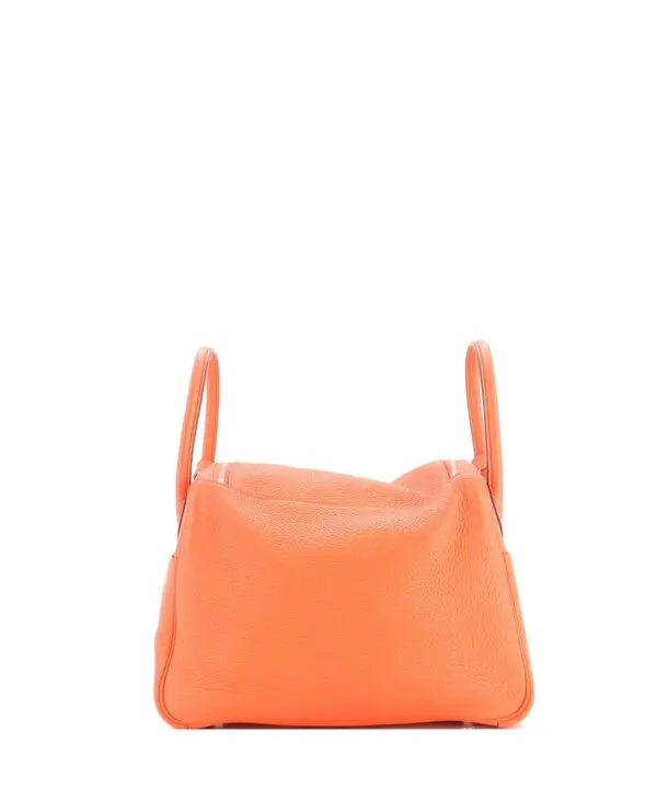 Hermès 30 Lindy Bag Clemence - Orange