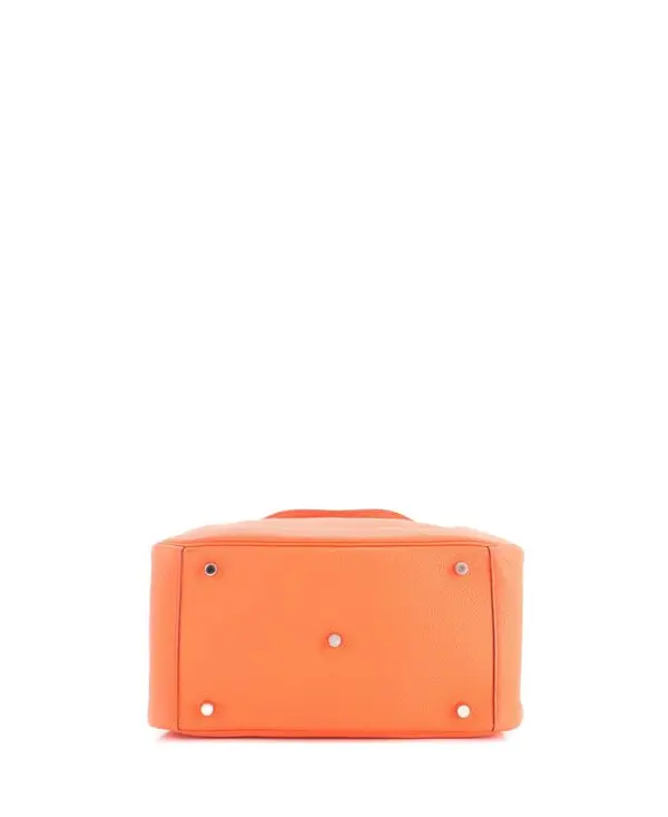 Hermès 30 Lindy Bag Clemence - Orange