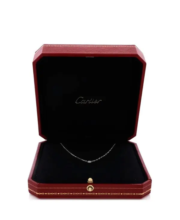 CARTIER Small D'amour Pendant Necklace 18k Gold With Diamond, 14.5