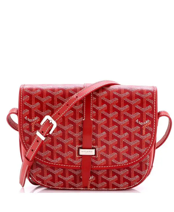 Goyard Pm Belvedere Ii Messenger Bag Coated Canvas