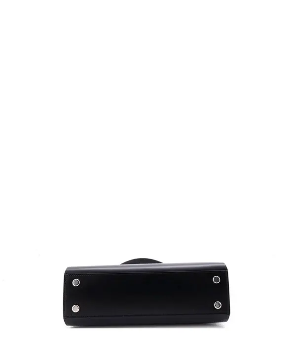 Hermès Tablier Sellier Bag Vache Hunter With Swift And Toile