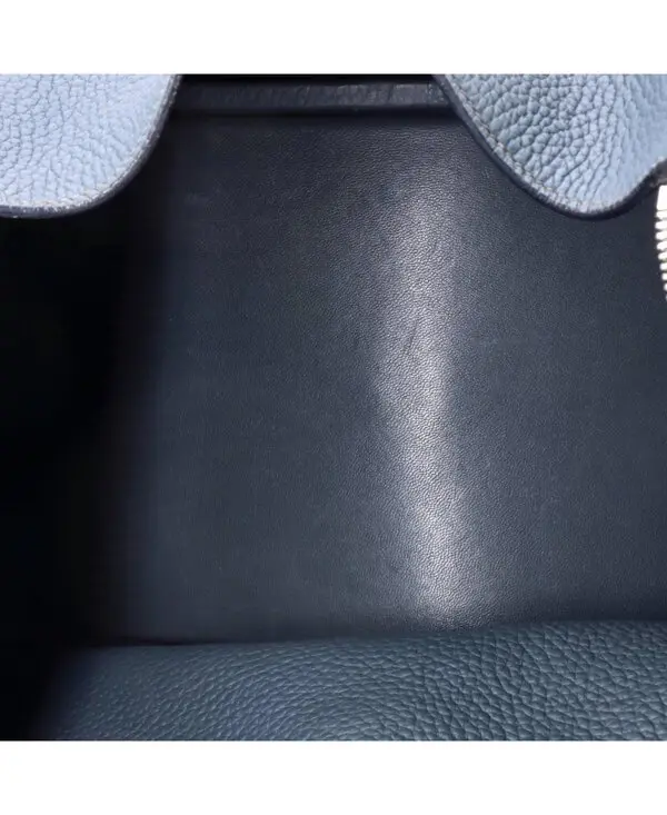 Hermès 30 Lindy Bag Clemence - Blue