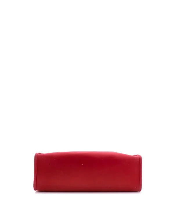 Hermès 31 Herbag Zip Leather And Toile