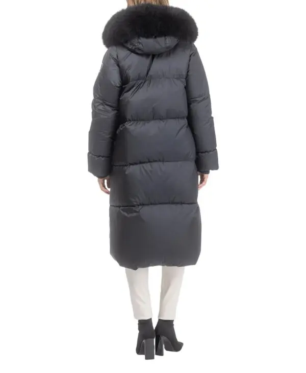 Gorski Apres-ski Coat With Detachable Toscana Lamb Hood Trim