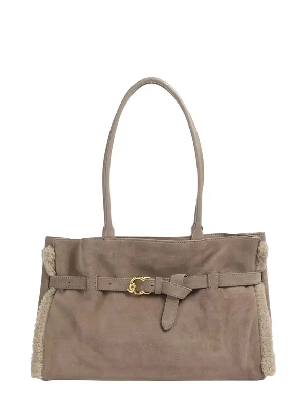 COCCINELLE Sabine Soft Suede Tote Bag