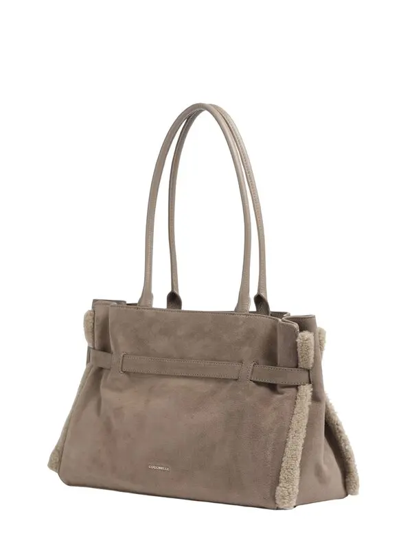 COCCINELLE Sabine Soft Suede Tote Bag