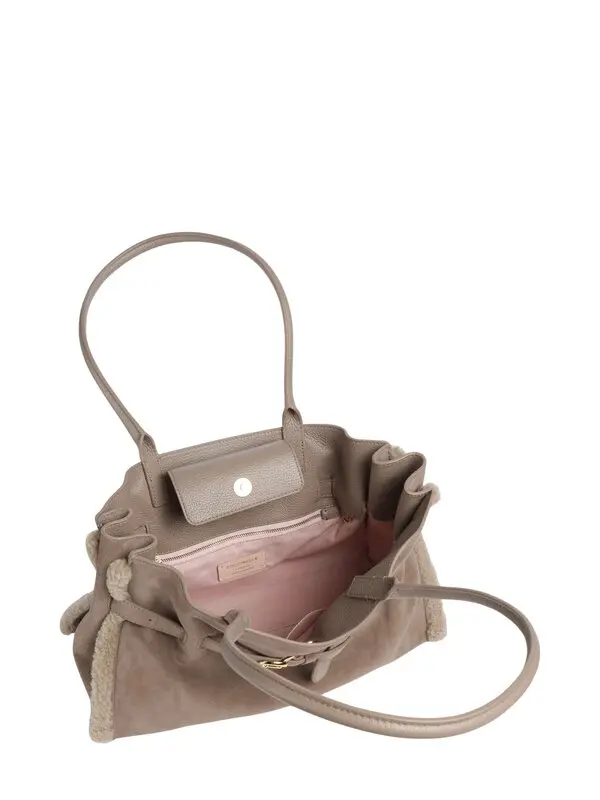 COCCINELLE Sabine Soft Suede Tote Bag