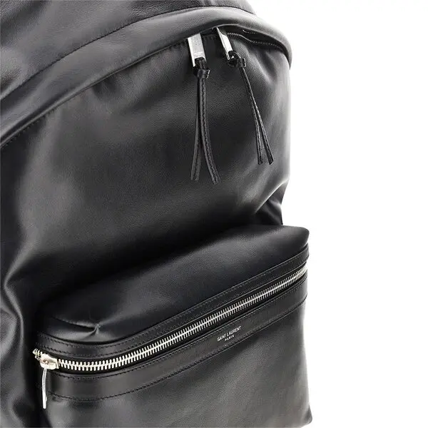 Saint Laurent City' Leather Backpack