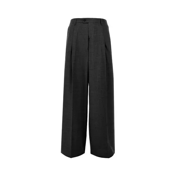 MARSEM Wool-blend Pants With Dart