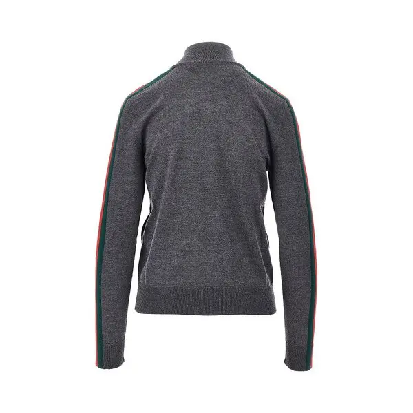 Gucci Wool Knit Full-zip Jacket Woan