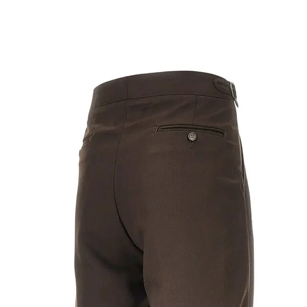 MARSEM Twill Pants With Darts