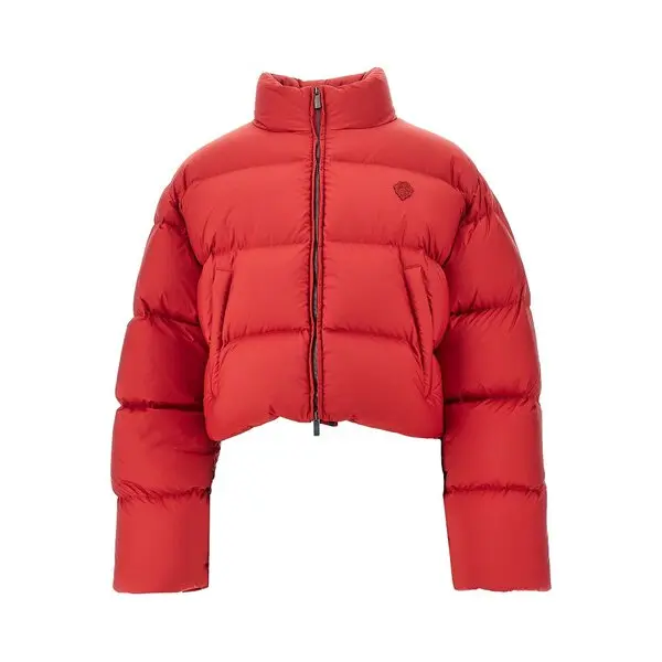 Gucci Cropped Down Jacket With Cret
