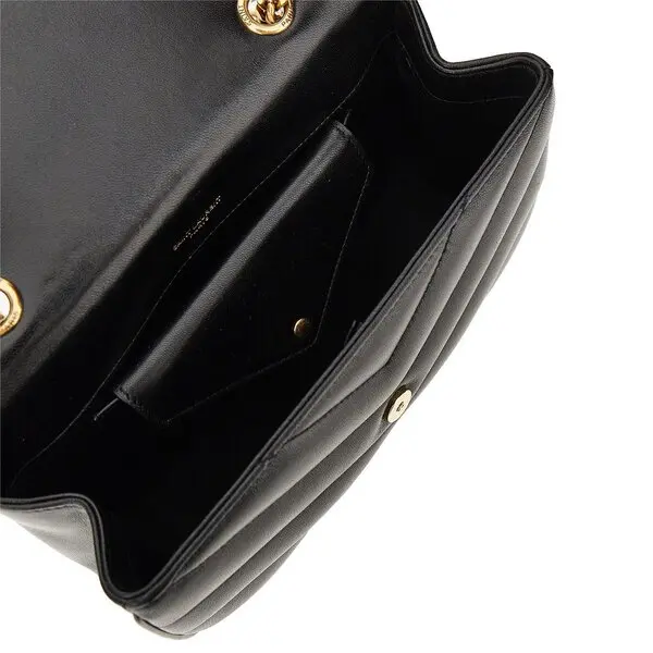 Saint Laurent Quilted Nappa Leather Small 'loulou' Bag