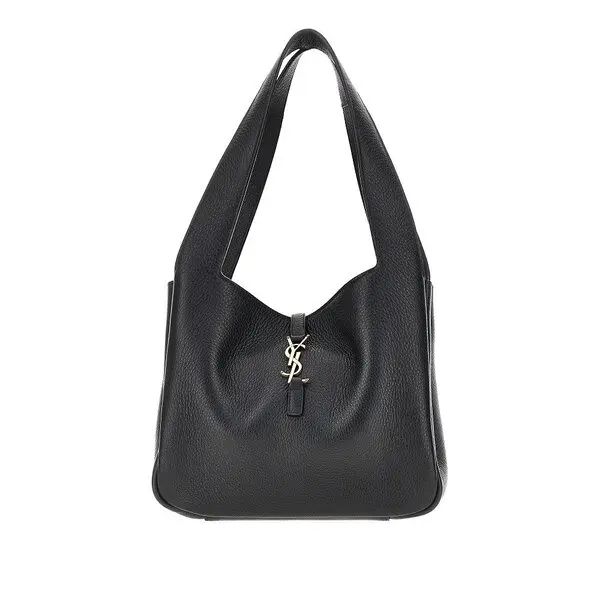 Saint Laurent Grained Leather Small 'le 5 À 7' Bag - Black