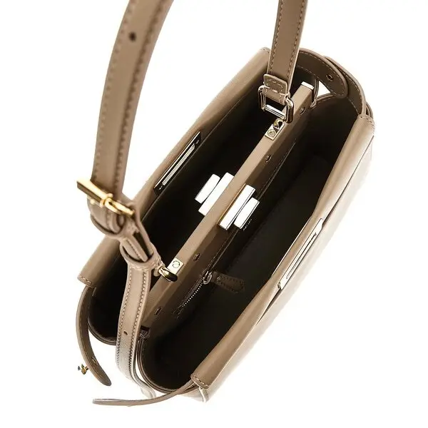Fendi Leather Small 'my Peekaboo' Bag