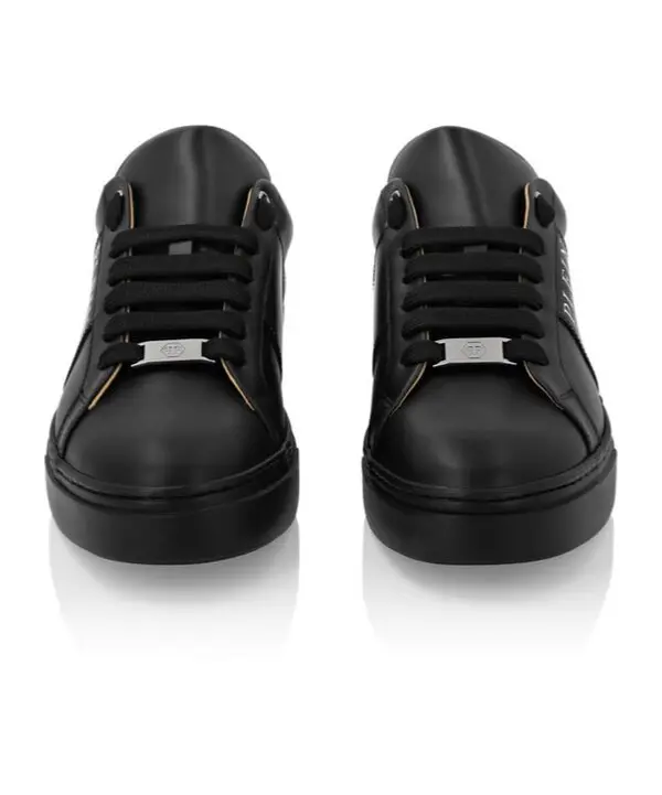 Philipp Plein Logo-print Nappa Leather Sneakers