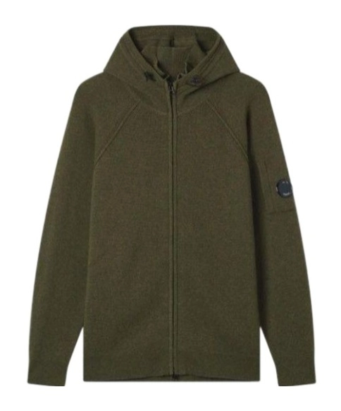 C.P. COMPANY Wool Hooded Cardigan