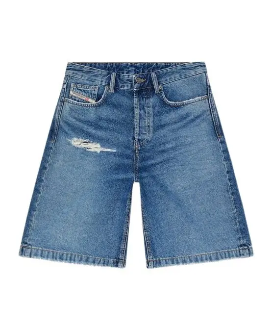 DIESEL® De-sire-short Ripped Denim Shorts