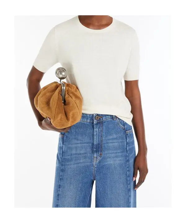 Max Mara Silk And Cotton Knit T-shirt