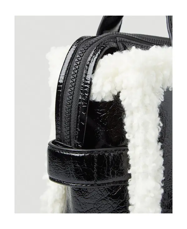 Marc Jacobs The Crinkle Shearling Mini Tote